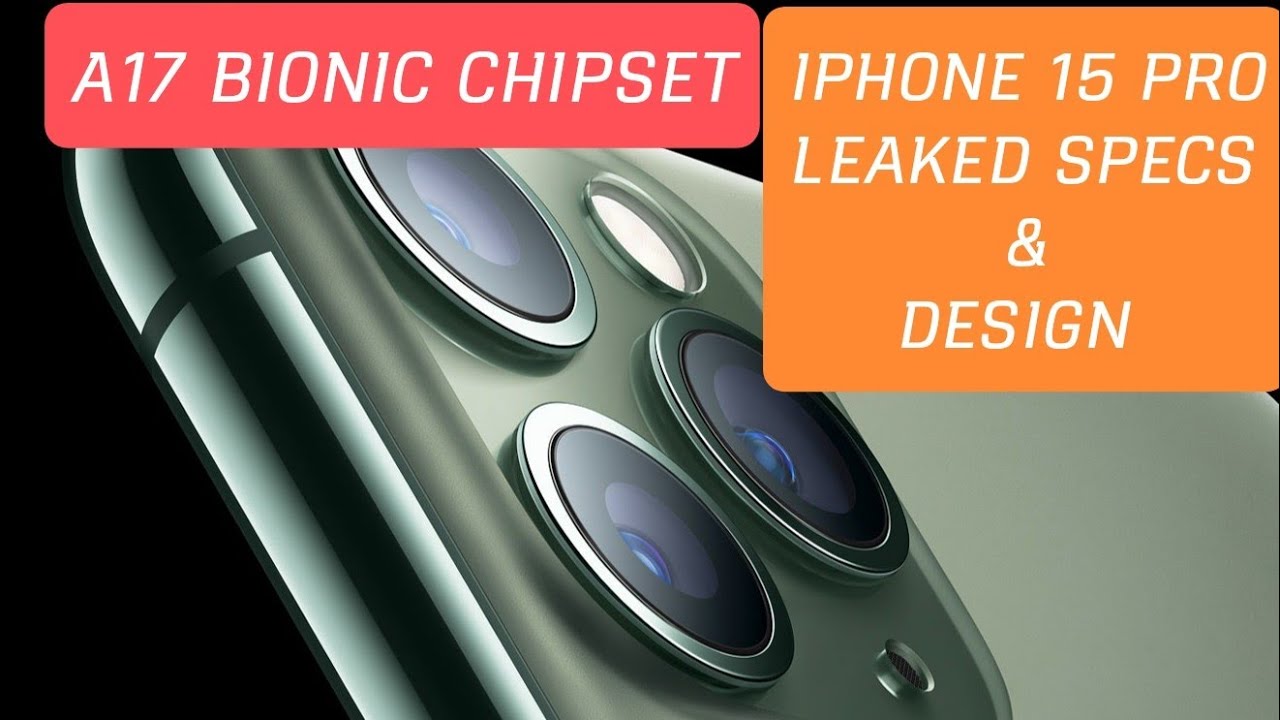 Iphone 15 Pro Leaked Specs & Design || Iphone New Features || Camera ...