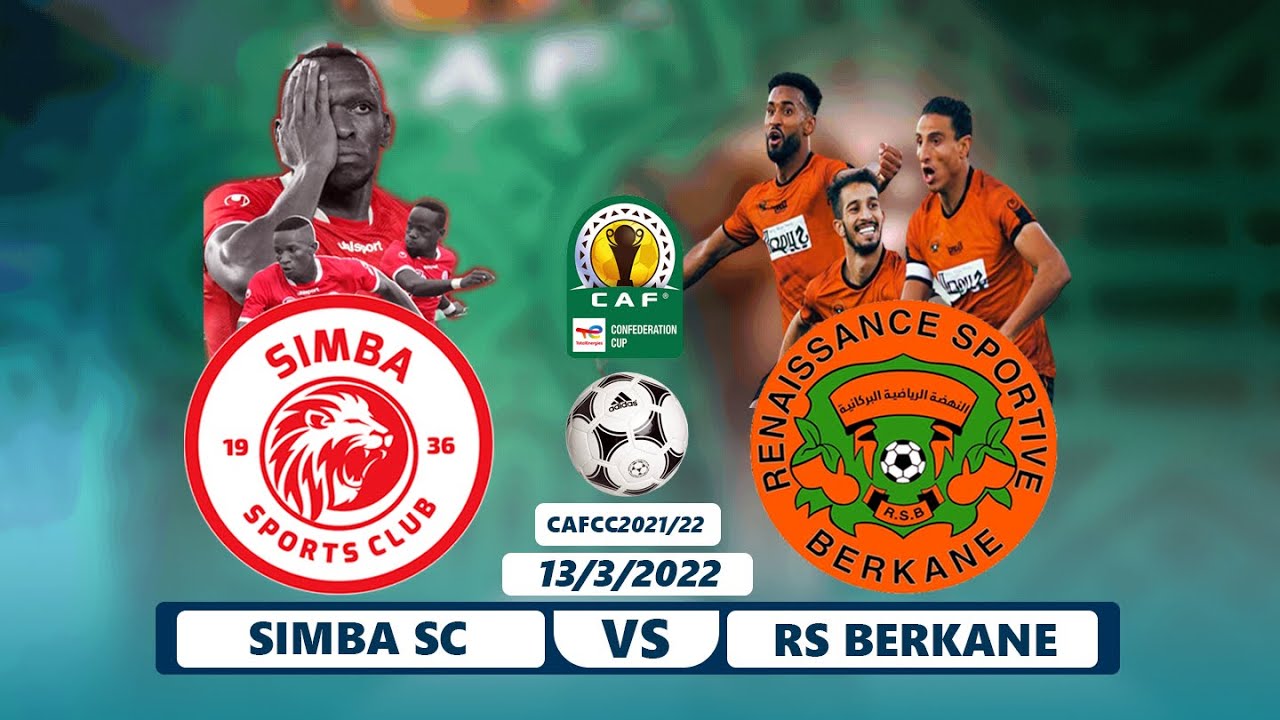 #LIVE :SIMBA SC (1) vs (0) SRS BERKANE (UWANJA WA BENJAMIN MKAPA ...
