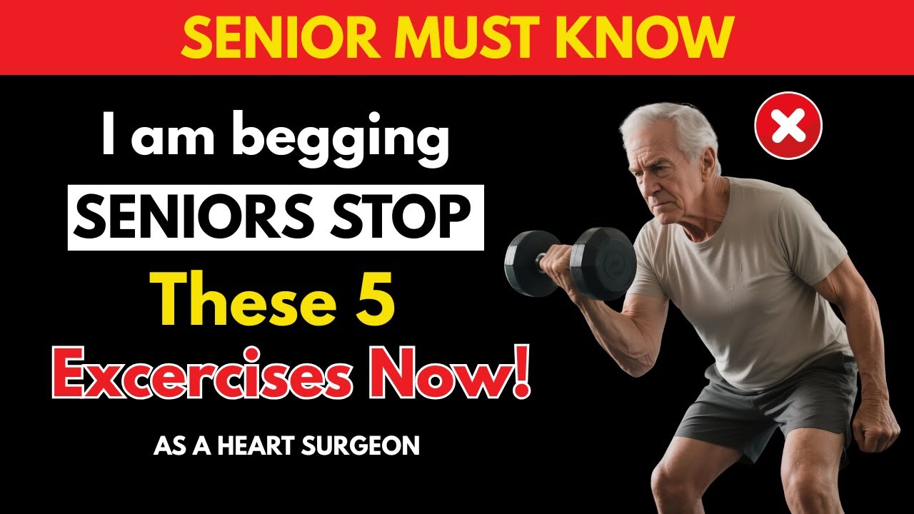 Seniors, I am BEGGING You to STOP These 5 Exercises That Are Slowly ...