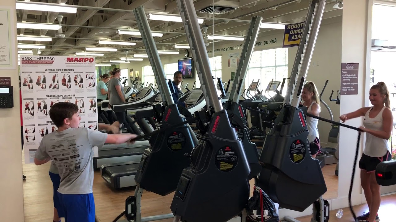 In the gym with the Marpo Dual Vmx Trainer - Youth Challenge - YouTube