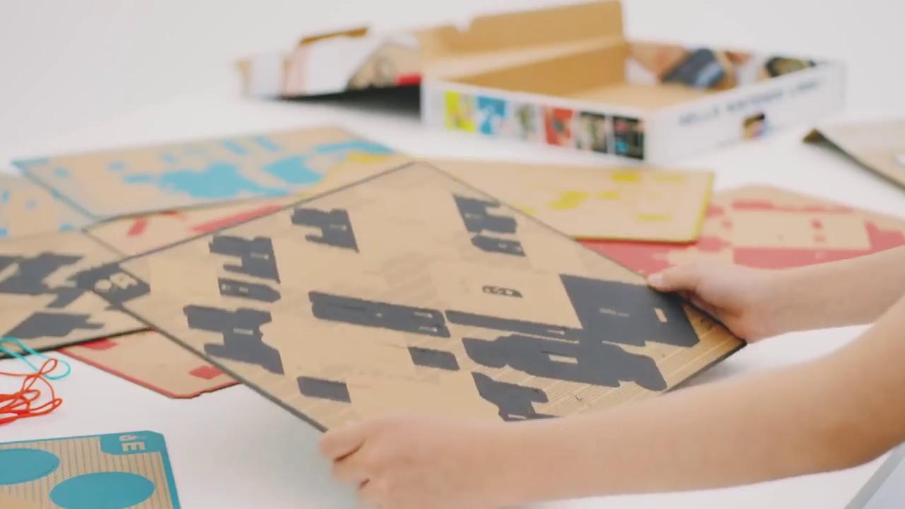 Nintendo Labo commercial nintendo switch japanese jp jpn TVCM cm spot ...