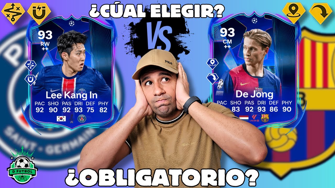 ¿Cuál SBC vale más la pena? Frankie de Jong vs Lee Kang In - Análisis ...