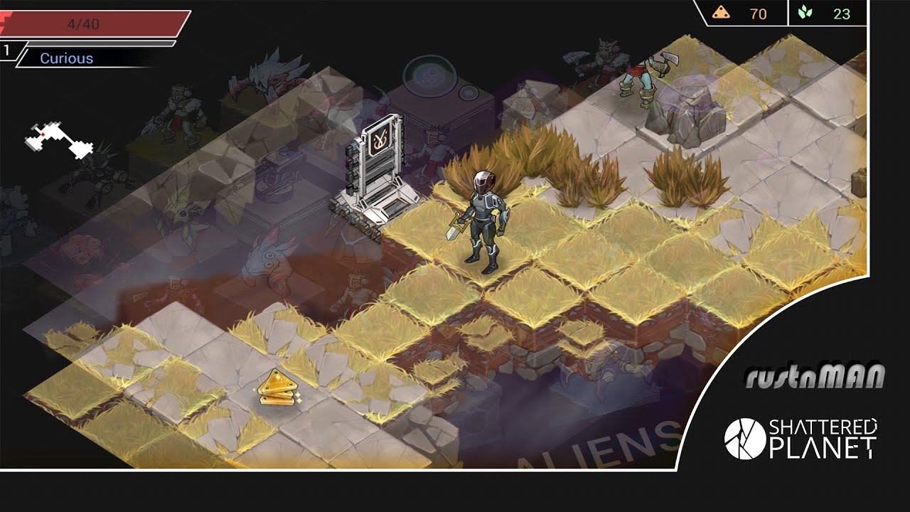 Shattered Planet - A Sci-fi Roguelike Crawler - YouTube