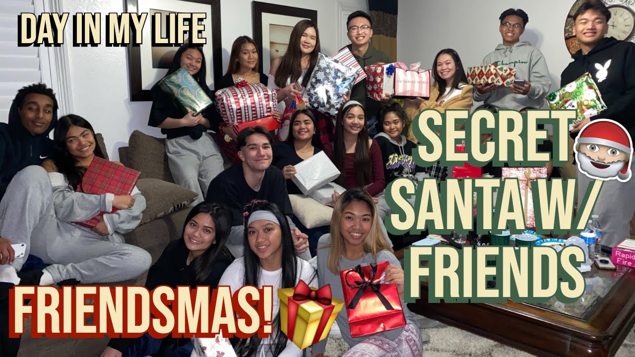 Day In My Life: Secret Santa With Friends - YouTube
