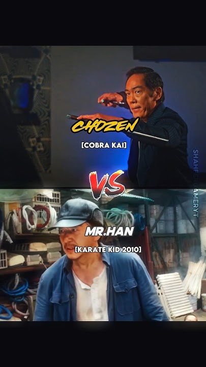 Chozen vs Mr.Han from cobra kai #cobrakai #karatekid #vs #chozentoguchi #mrhan #nocopyright ...