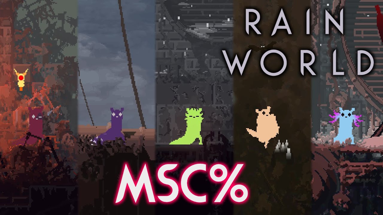 [Rain World] Speedrunning Every Downpour Slugcat - YouTube