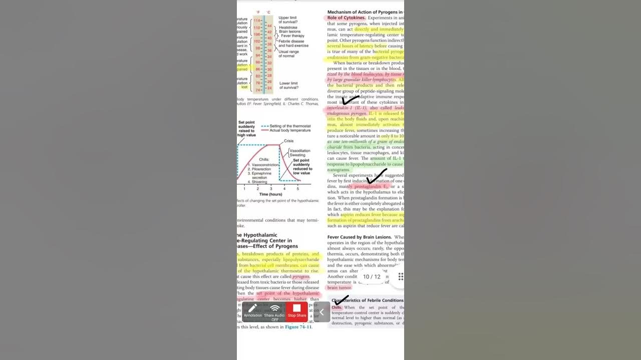 Guyton Chapter 74 3rd lecture Part 2 - YouTube