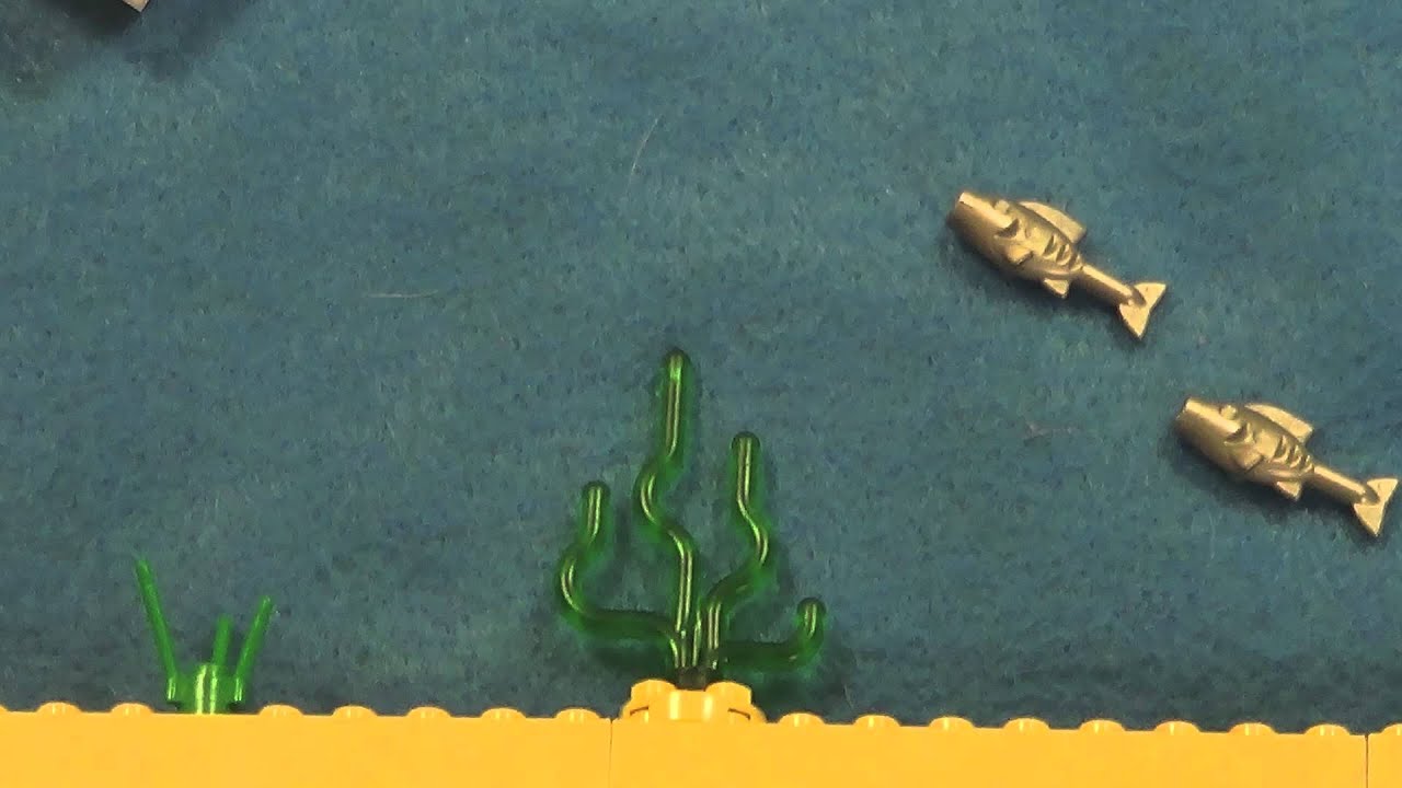 "A Day at the Beach" - A Lego Stop-Motion - YouTube