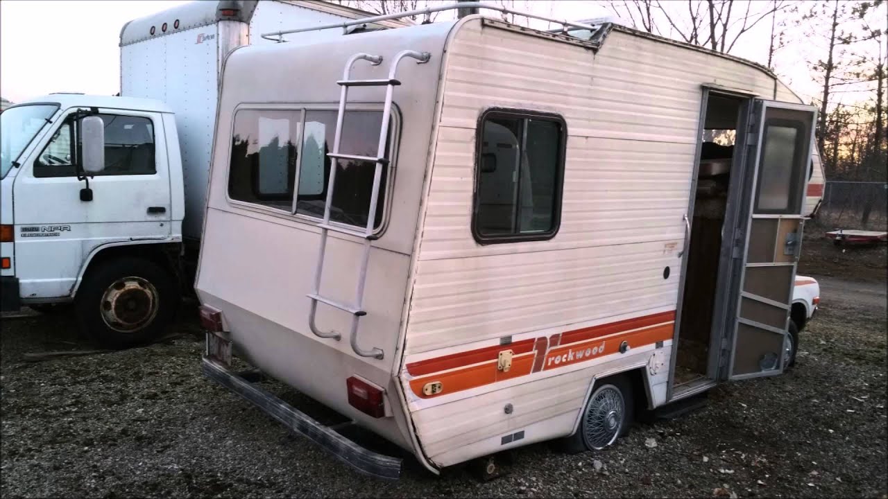 Datsun 620 Pickup Truck Camper - Parting Out - YouTube