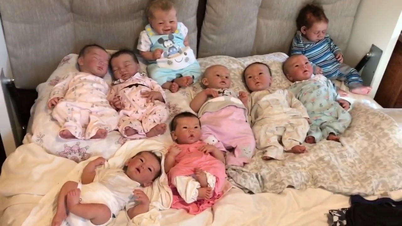 All My Silicone Babies Together! Silicone Collection Video-- Finally ...