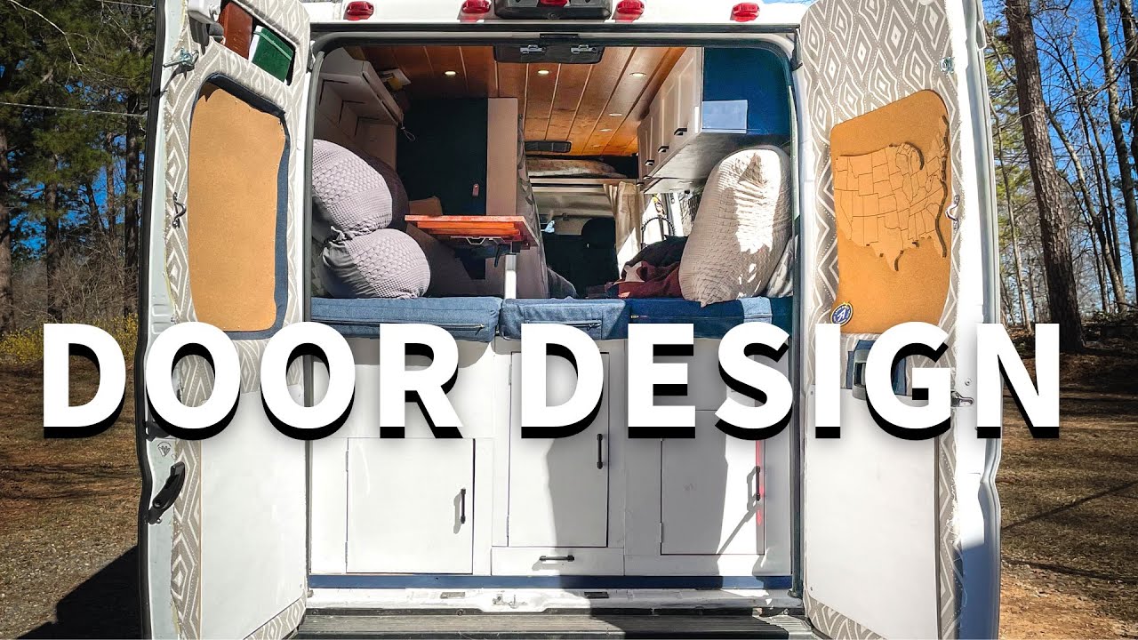 Ram Promaster Camper Van Back Doors - YouTube
