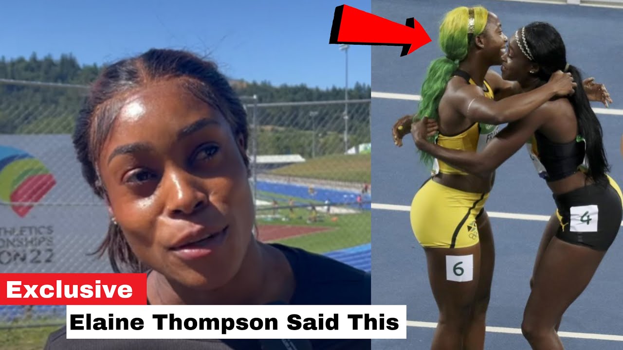 Elaine Thompson Get Saucy & Said This About Shellyann Fraser Infront ...