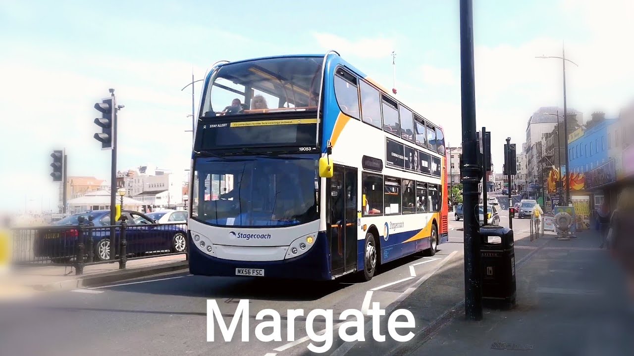 Buses at Margate - 23/07/21 - Stagecoach Darts and Enviro Tridents ...