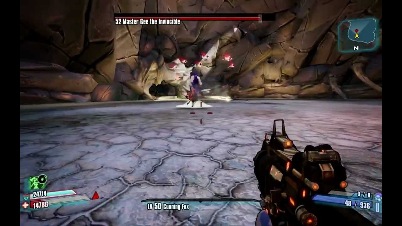 Borderlands 2 TVHM - Master Gee the Invincible - Siren Solo Kill - YouTube