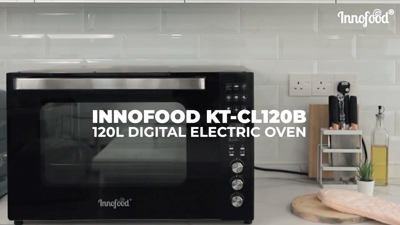 Innofood 120L Digital Electric Oven - YouTube