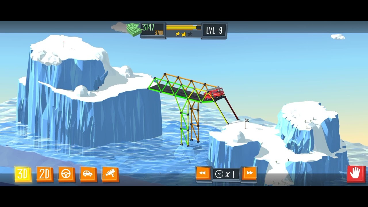 bulid a bridge | level 9 & 10| - YouTube