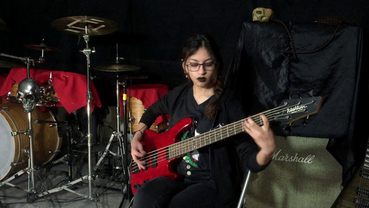 Massacre (Antidemon), Bass Cover By Nicole Valenzuela (INRI version ...