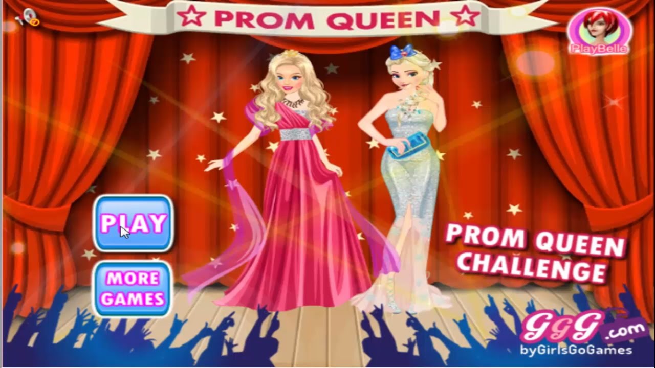 Disney Frozen Games Prom Queen Challenge डिज्नी जमे हुए खेल सालाना जलसे ...