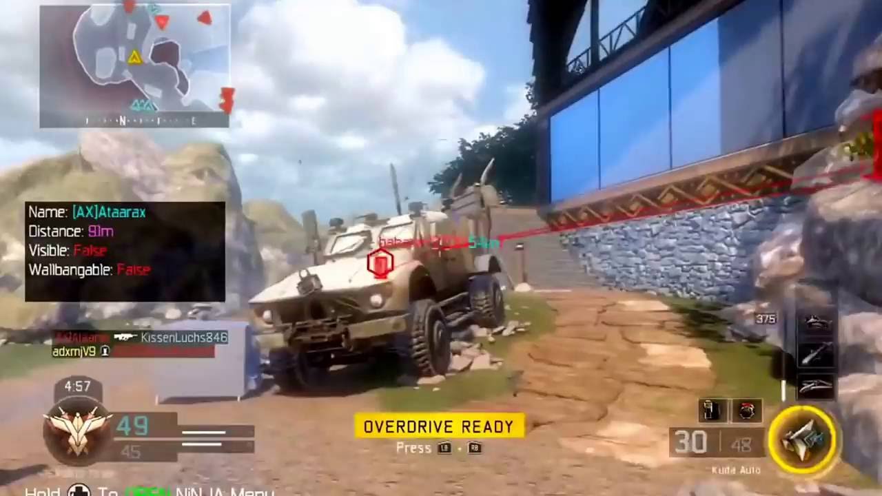 Bo3 mod menu gameplay - YouTube