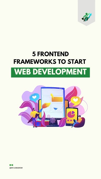 5 Frontend Frameworks to Start Web Development #WebDevelopment #Frontend #Coding #YouTubeShorts ...