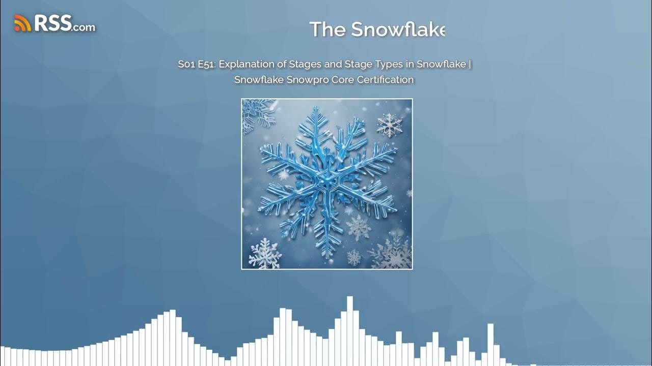 S01 E51: Explanation of Stages and Stage Types in Snowflake | Snowflake ...