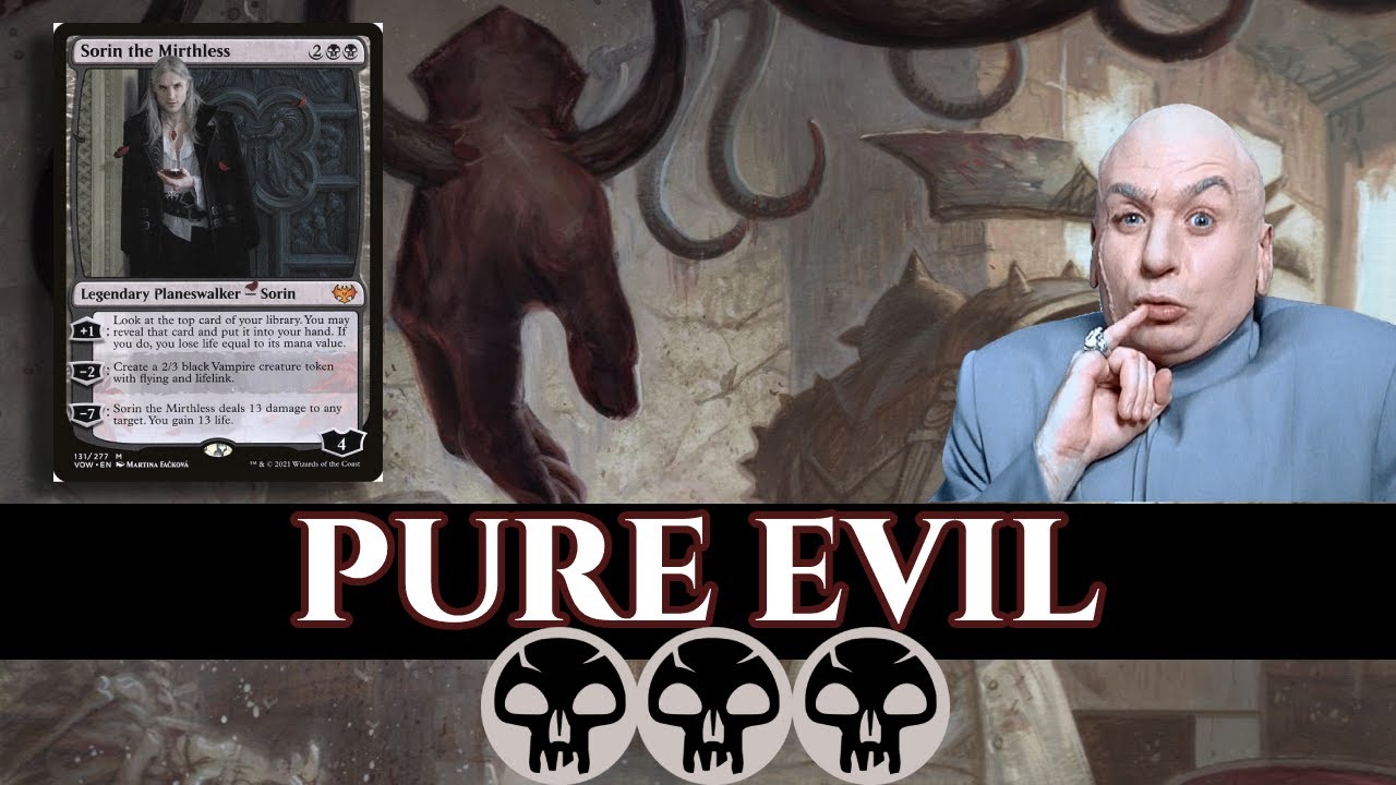 💀💀EVIL, EASY RANK UP // MONO BLACK CONTROL // MTG ARENA GAMEPLAY ...