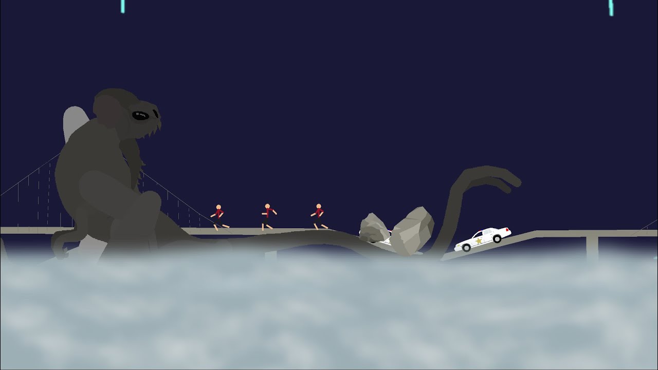 Cloverfield animation stick nodes pro - YouTube