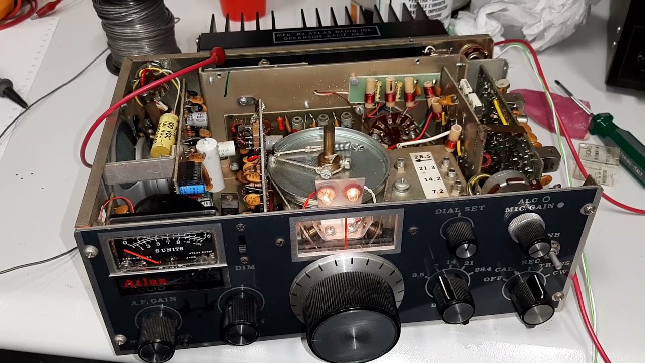 Repairing old ATLAS - 210 X - YouTube