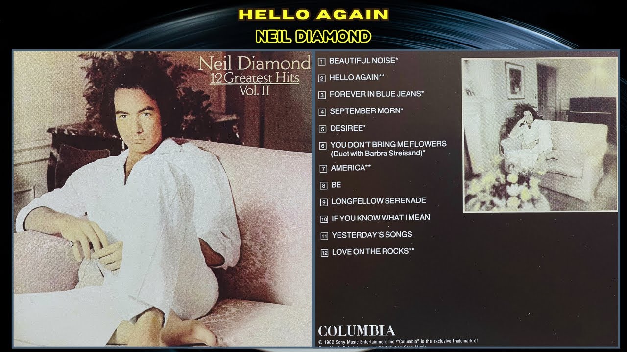 Hello Again - Neil Diamond - YouTube