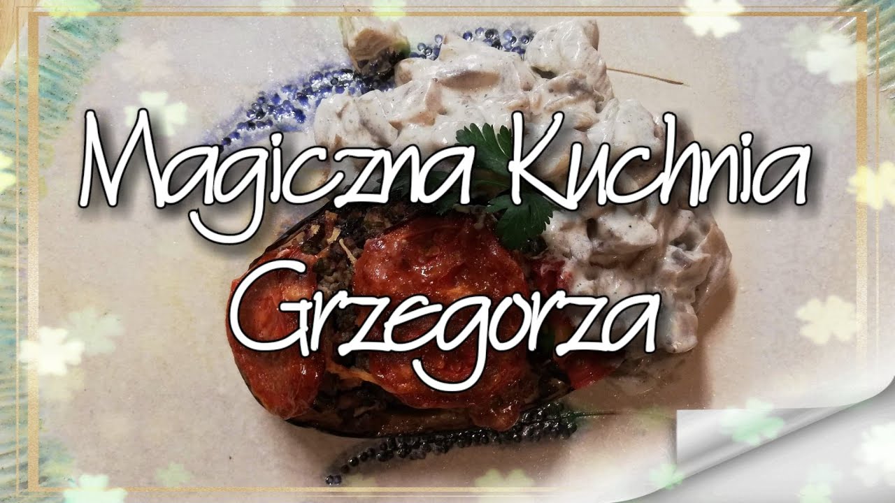 Papucaki czyli faszerowane bakłażany mięsem mielonym w sosie ...