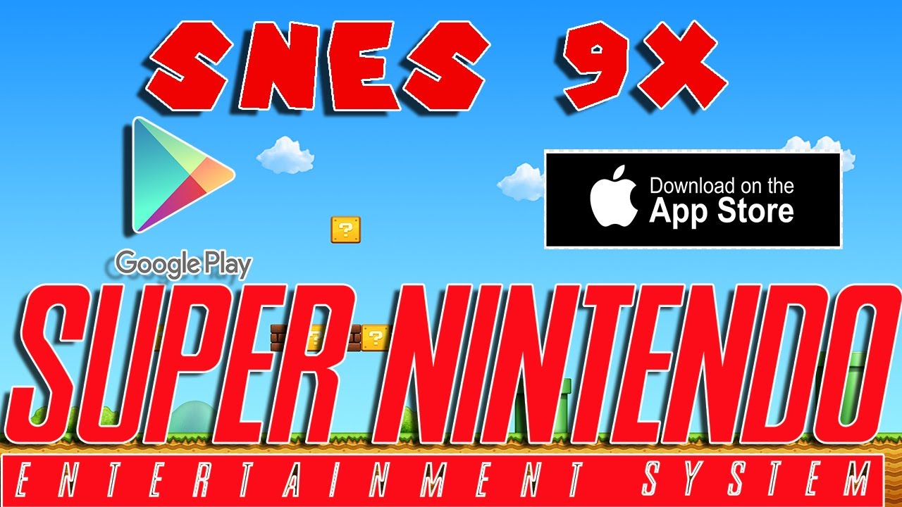 SNES 9X|Super Nintendo| Emulator - YouTube