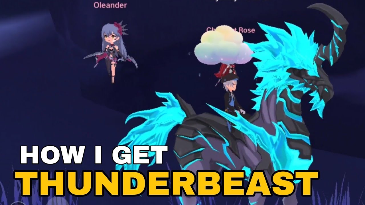 The Legend of Neverland: How I Get My "THUNDERBEAST" Mount - YouTube