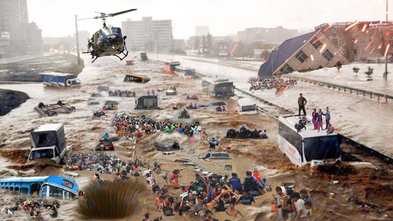 Scary Footages: Most Monster Flash Floods In The World Caught On Camera ...