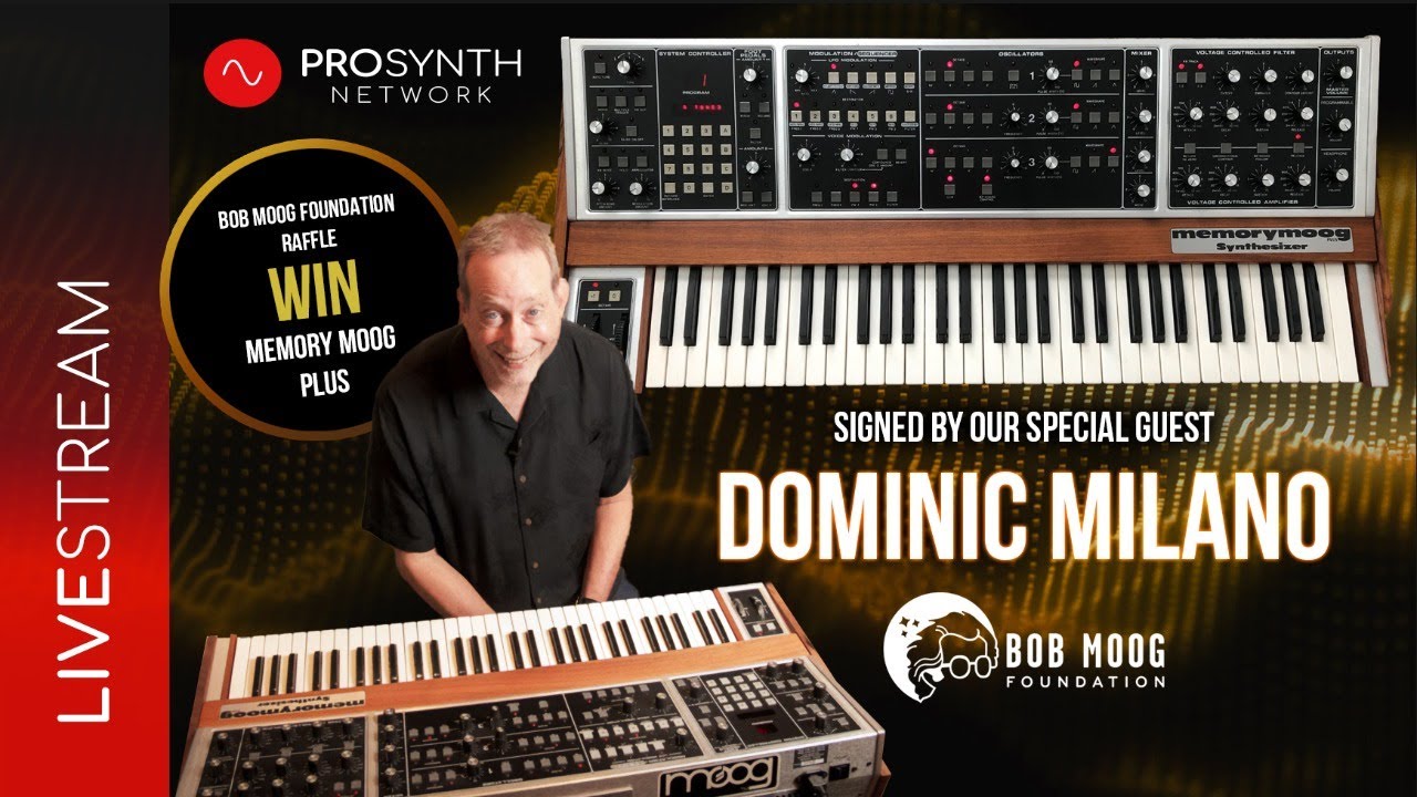 Pro Synth Network LIVE! - Episode 187 with Special Guest, Dominic ...