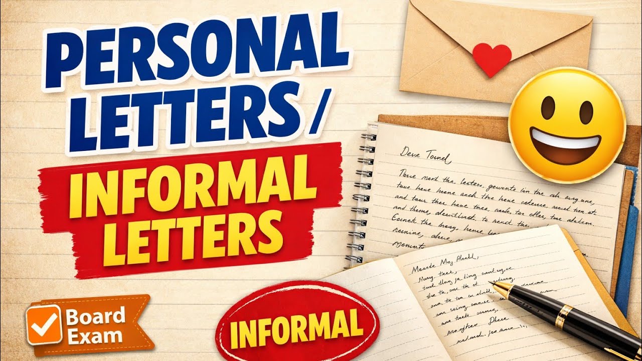 Informal/Personal Letter Writing Mein Full Marks Ka Formula | English ...