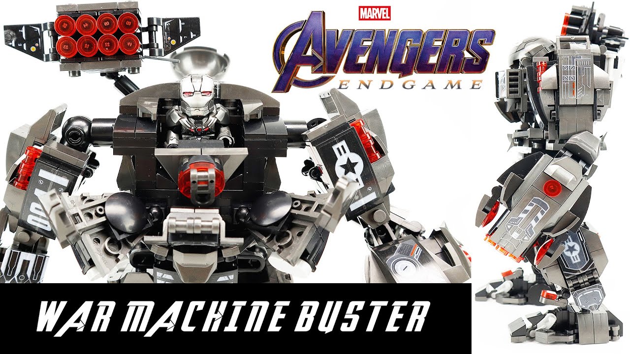 AMAZING!! LEGO Marvel Avengers (Endgame) War Machine Buster LY76013 ...