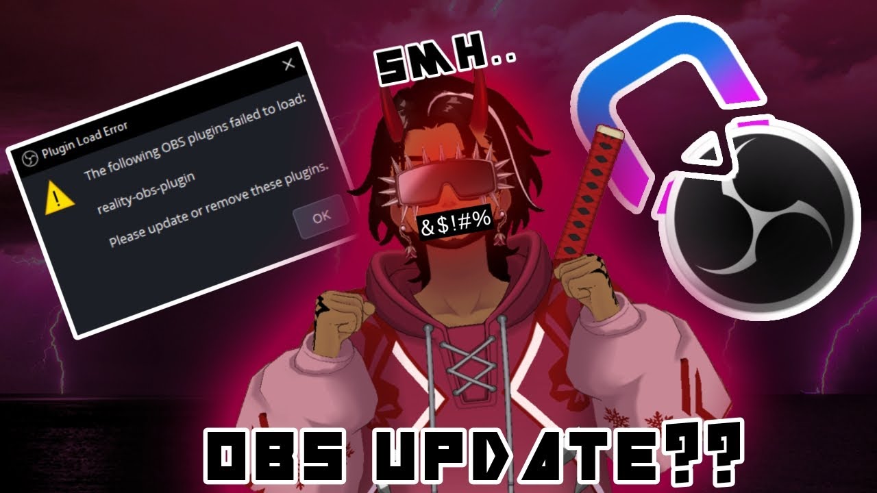 An OBS Update OBLITERATED the REALITY Plugin!! [How to Fix] - YouTube