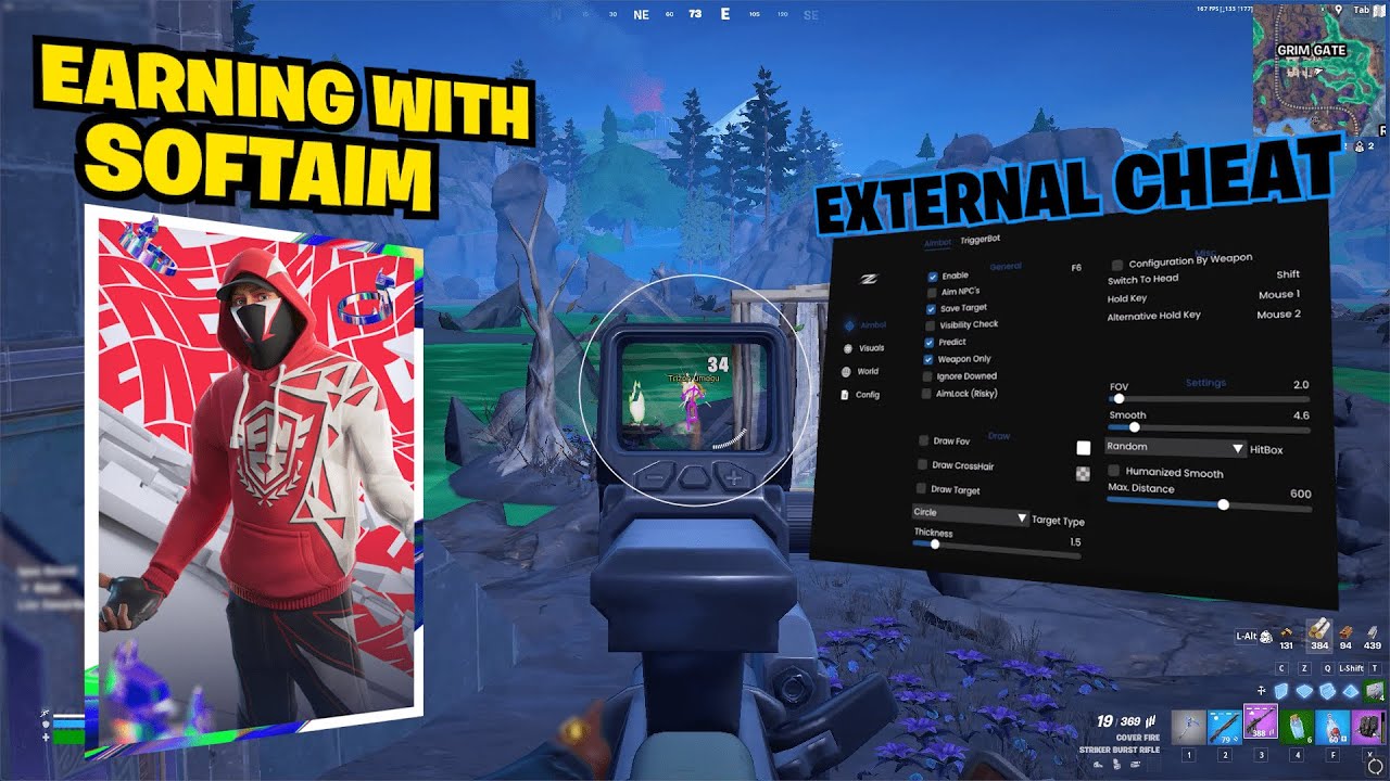 GETTING TOP 1 IN FNCS CUP WITH **SOFTAIM** (+$6500) - YouTube