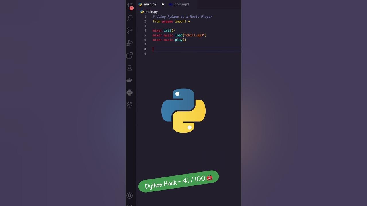 Pygame Basics Create A Custom Music Player Today Pythonprogramming Pythontutorial Python101