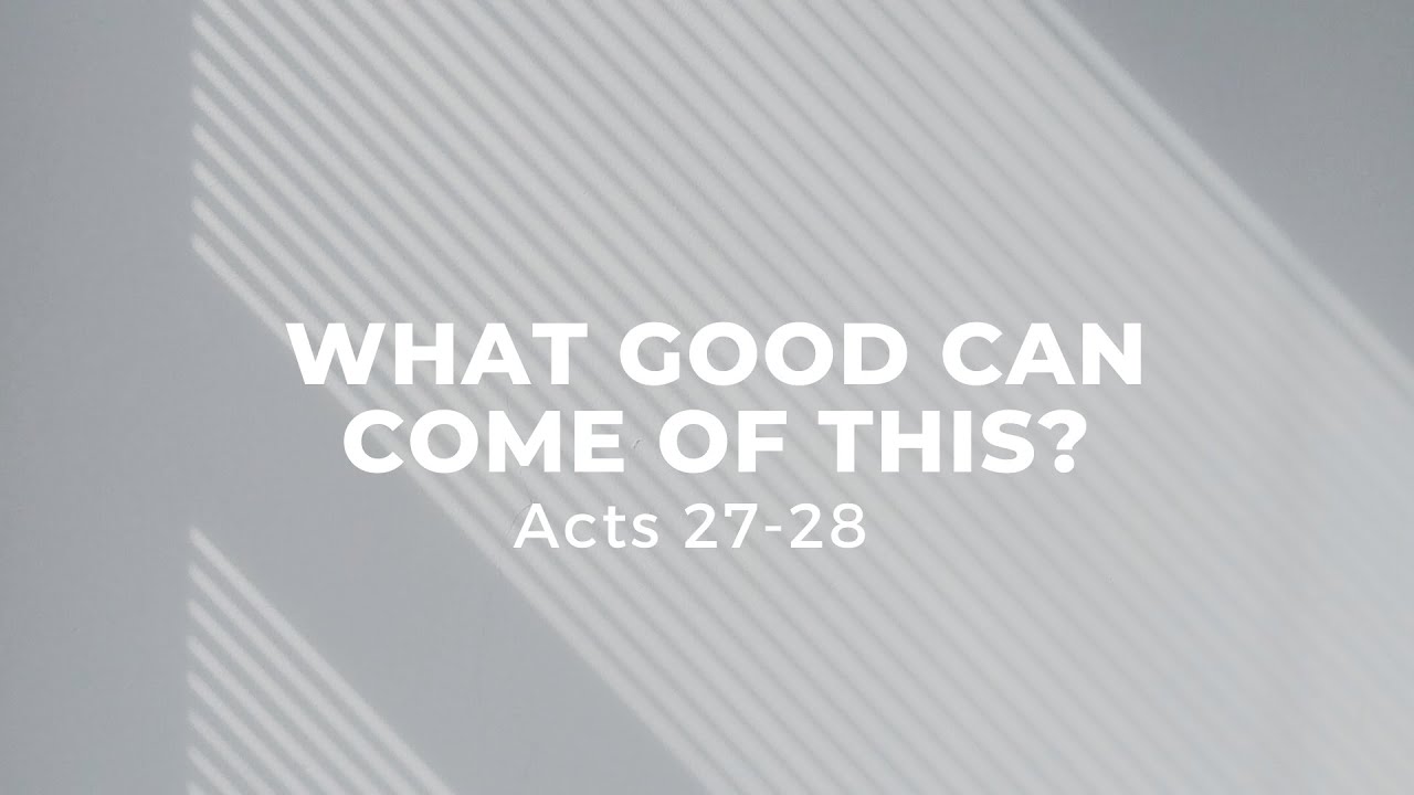 "What Good Can Come of This?" Pastor Jathan Maricelli June 3,2020 - YouTube