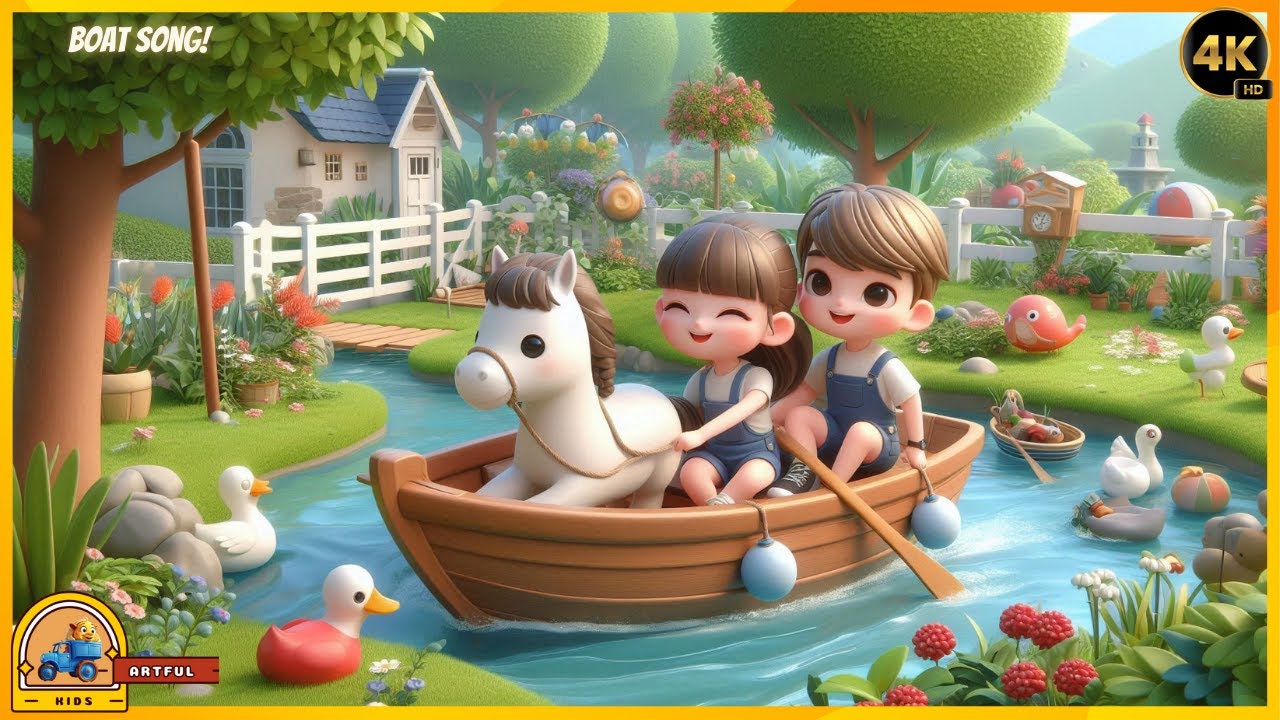 Boat Song For Kids l Arthful Animation - YouTube