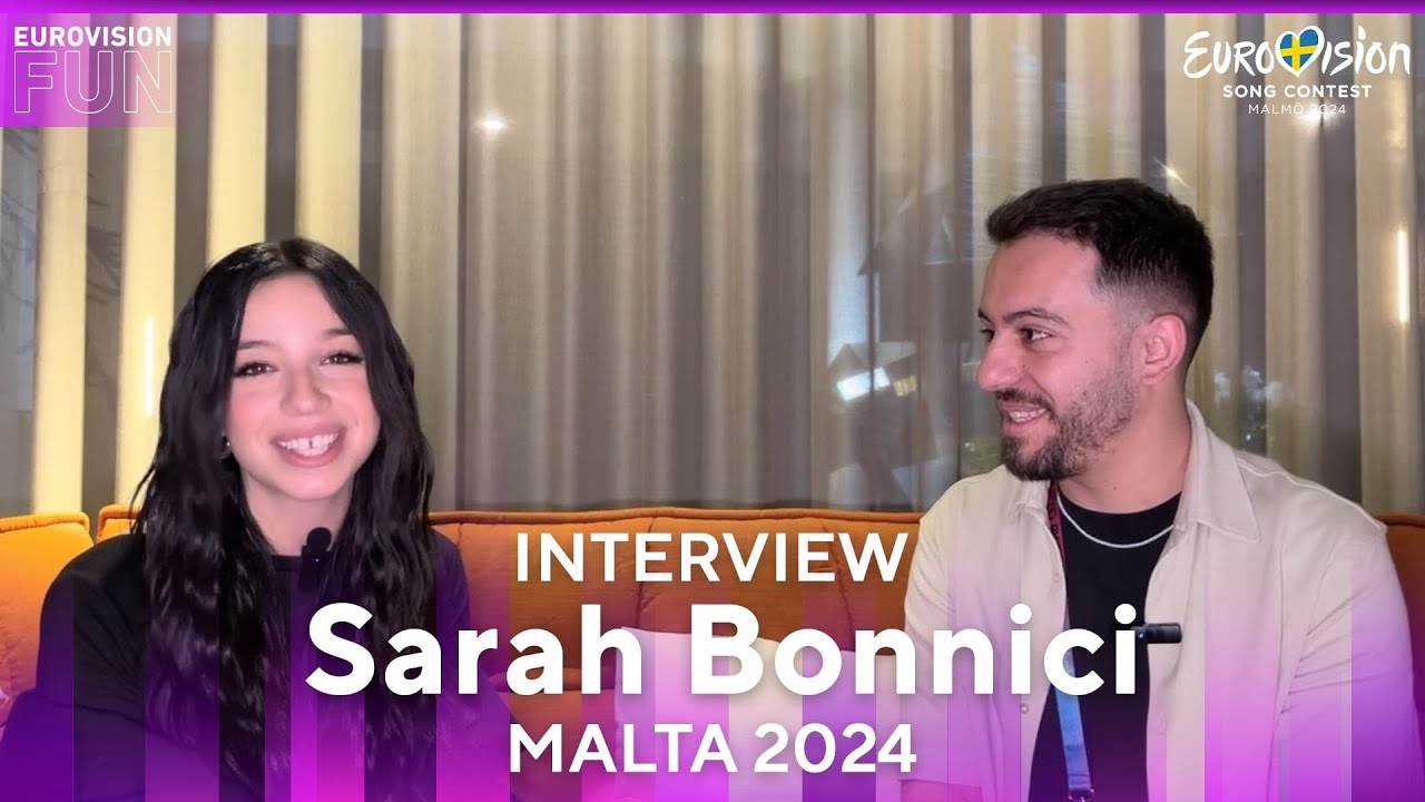 Sarah Bonnici interview following her second rehearsal on the ...