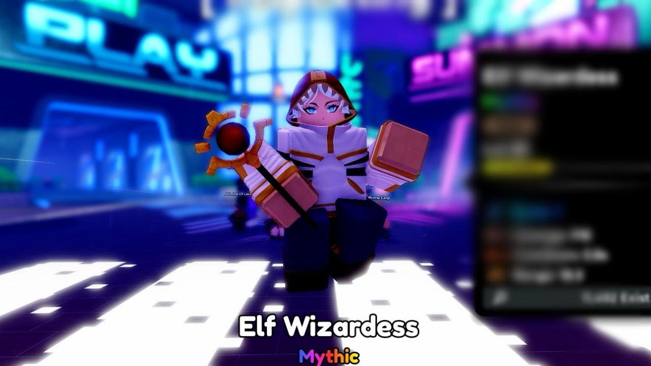 Showcase Elf Wizardess (Frieren) | Anime Defenders - YouTube