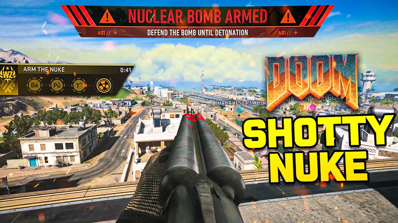 Winning a Nuke with the Doom Shotgun - YouTube