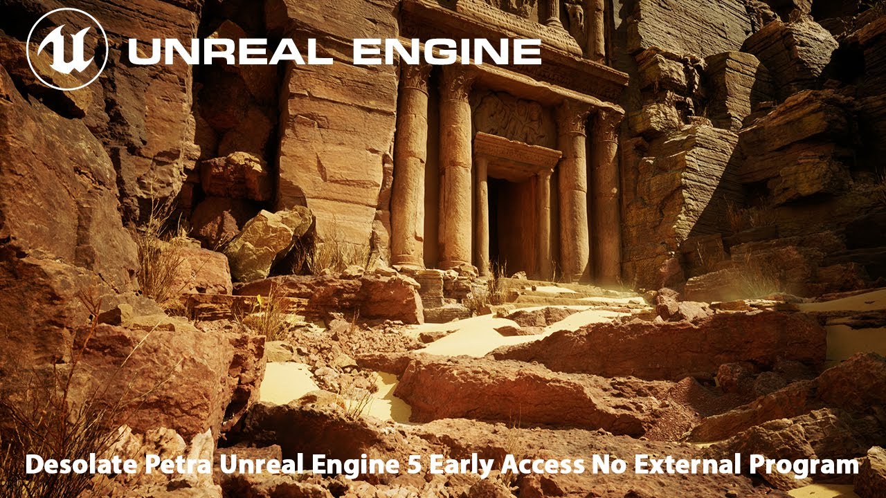 Desolate Petra Unreal Engine 5 Environment - YouTube