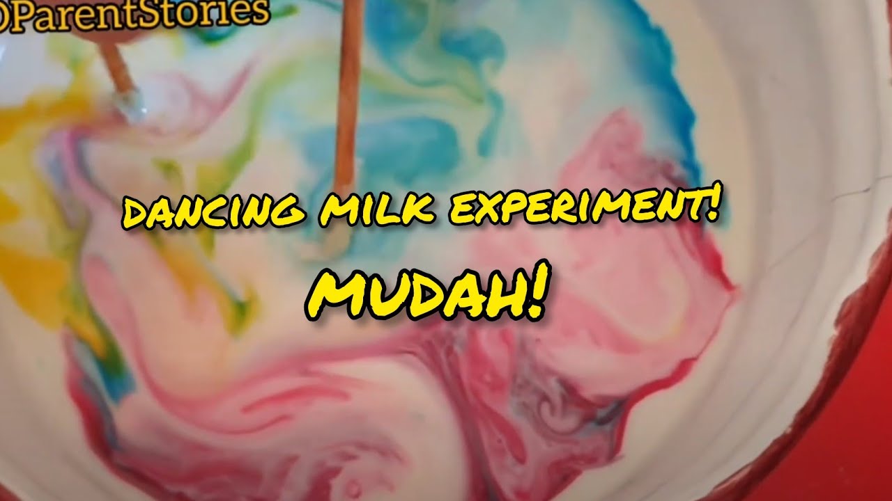 Dancing Milk Experiment || Percobaan susu pewarna - YouTube