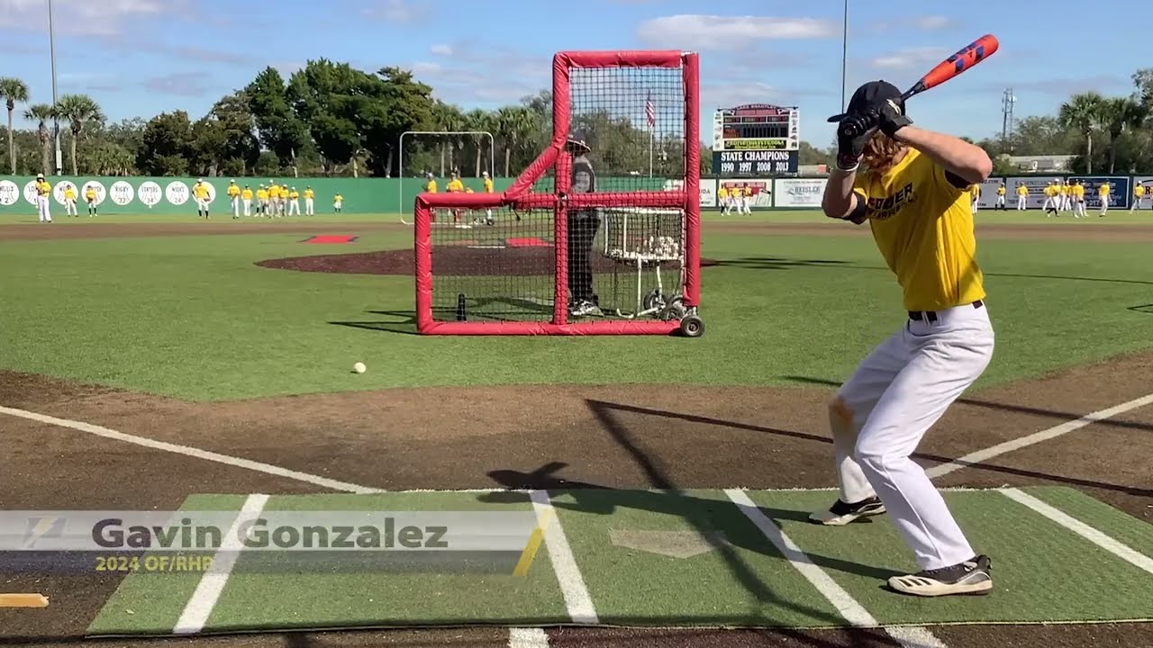 OF/RHP GAVIN GONZALEZ - YouTube