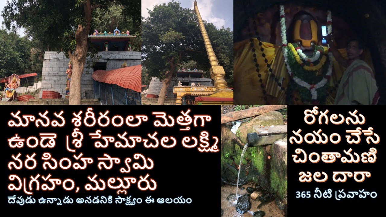 Sri Hemachala Lakshmi Narasimha Swamy Temple | Malluru | సంతానం ...