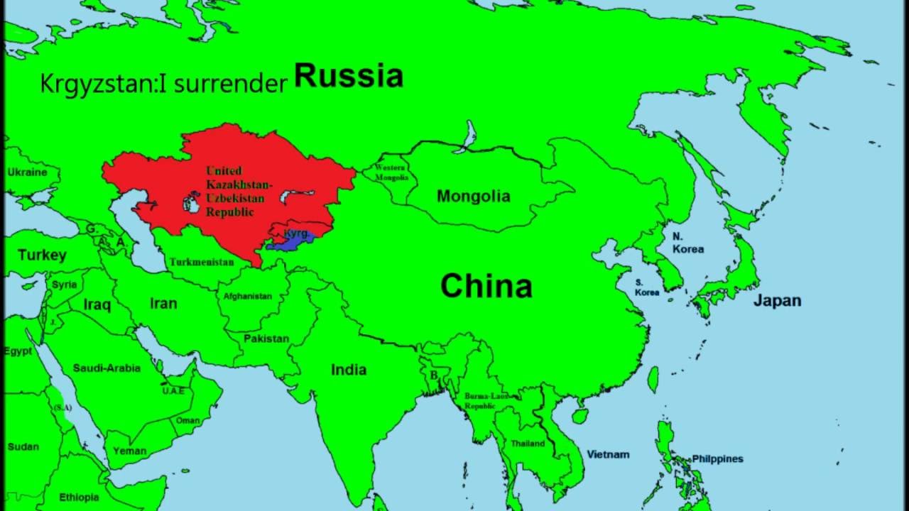 Greater Asia Map