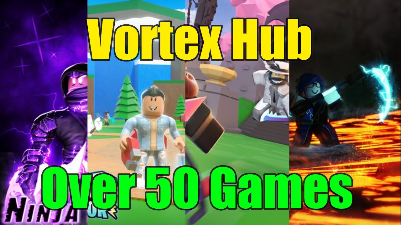 Vortex Hub |Hack/Script| Best Free Simulator Hub/Over 50 Games| - YouTube